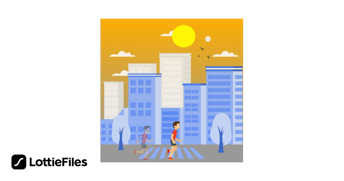 Free running late Animation by Sheun | LottieFiles