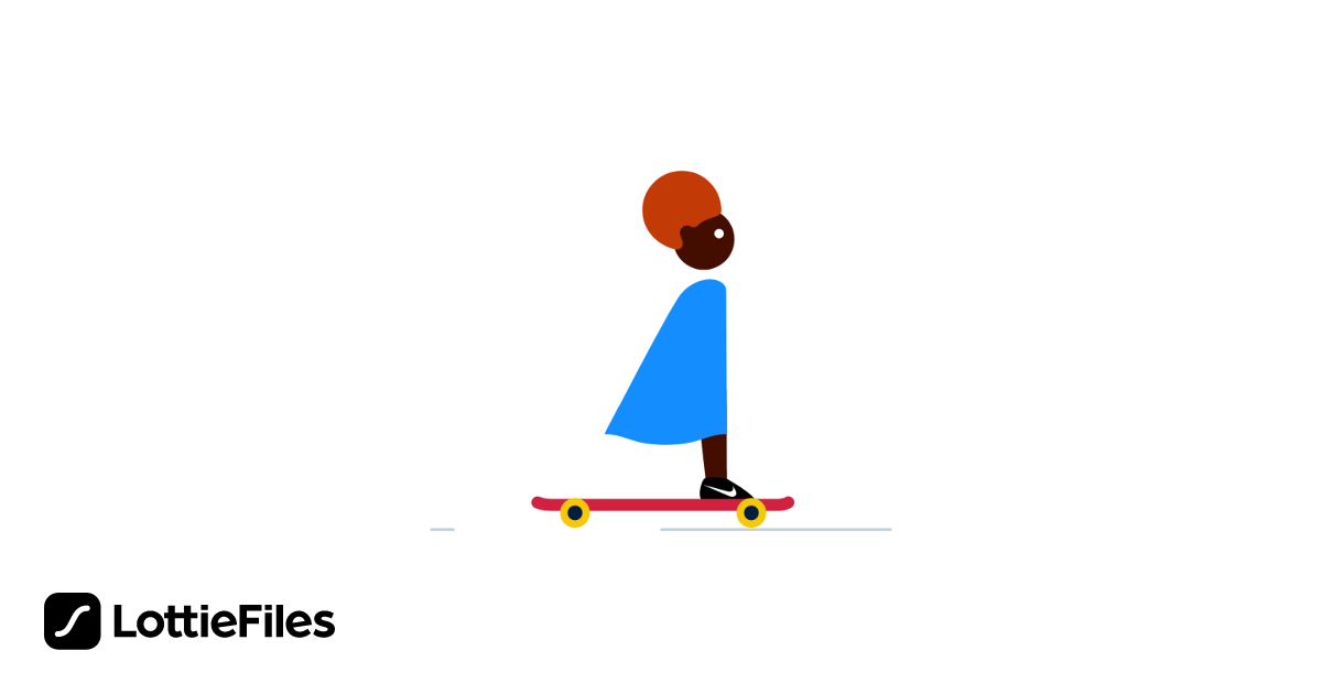 Free Skater Animation by Musa | LottieFiles