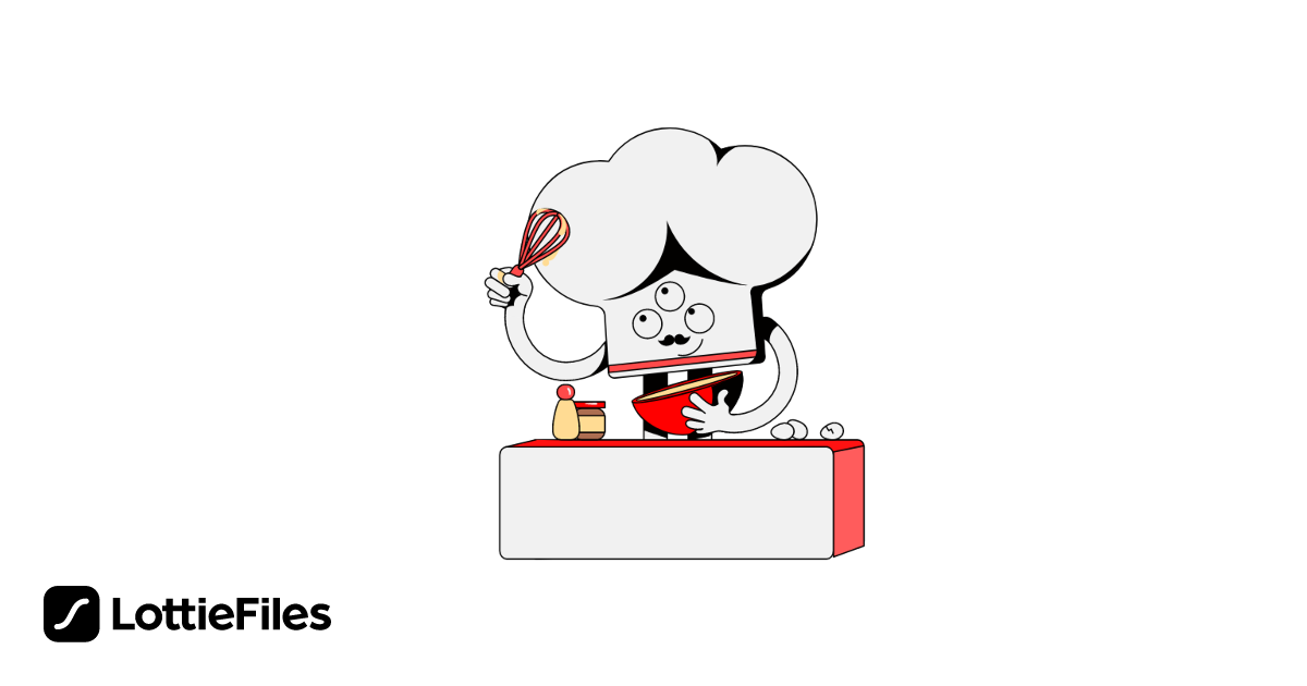 Free Baker Animation by Melvin Gunnarsson | LottieFiles