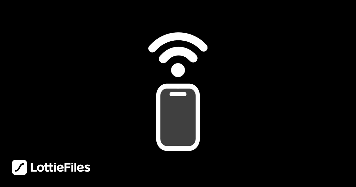 Free Phone wifi Animation by Chloe | LottieFiles