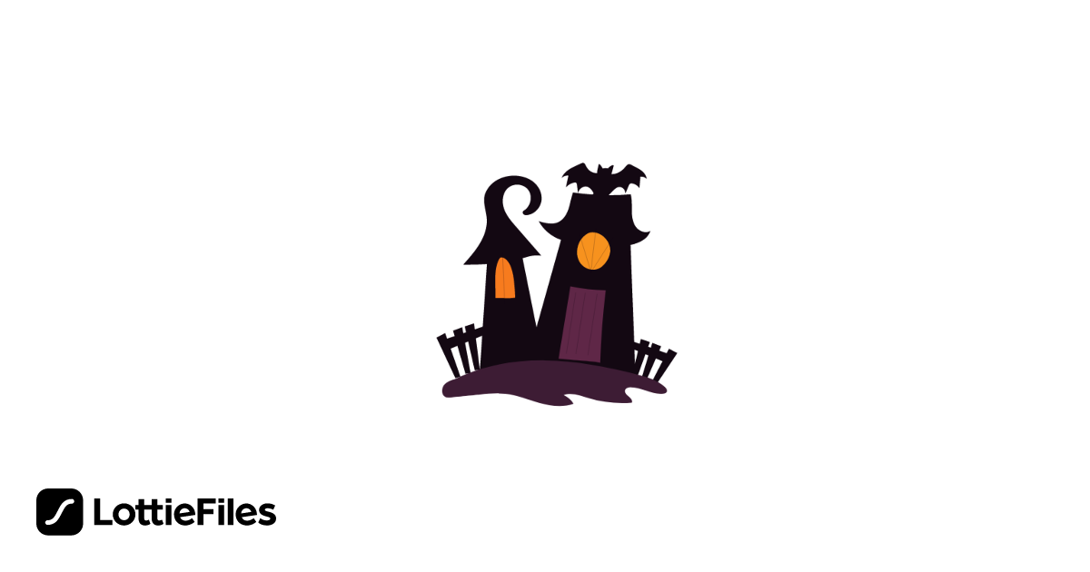 Free Horror House Animation by Muhammad Yasir Ismail | LottieFiles