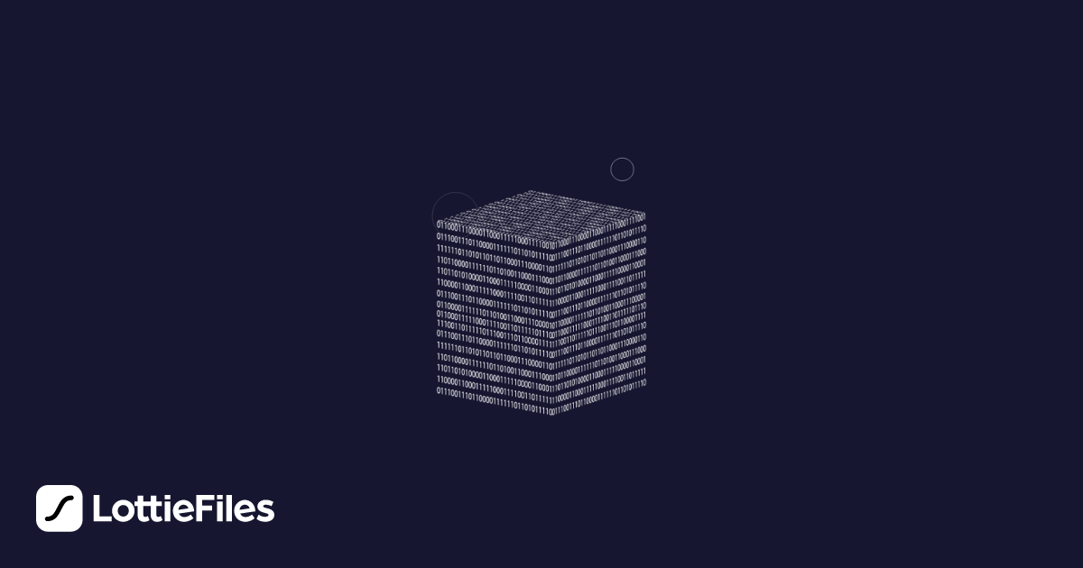 Free Binary Building Animation by Pourya | LottieFiles