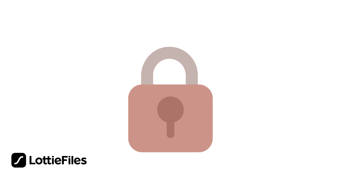Free Lock Animation by Nanda Gopal Barama | LottieFiles