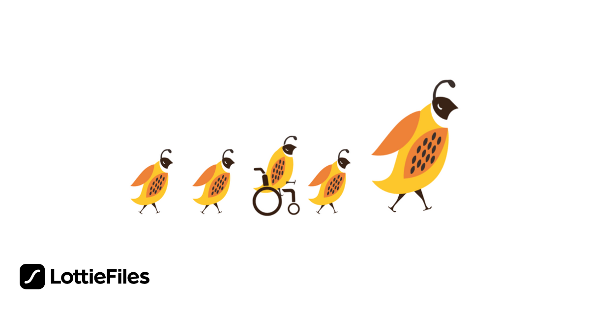 Free Quails rigging animation Animation by Paskah M | LottieFiles