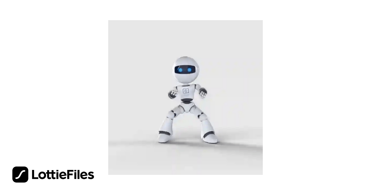 Free 3D Robot Dancing Animation by Irfan | LottieFiles