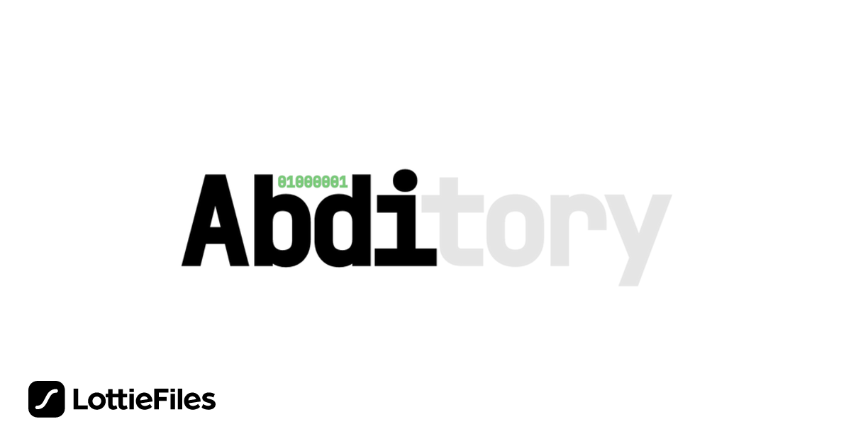 Free Abditory Animation by Ali Abdi | LottieFiles