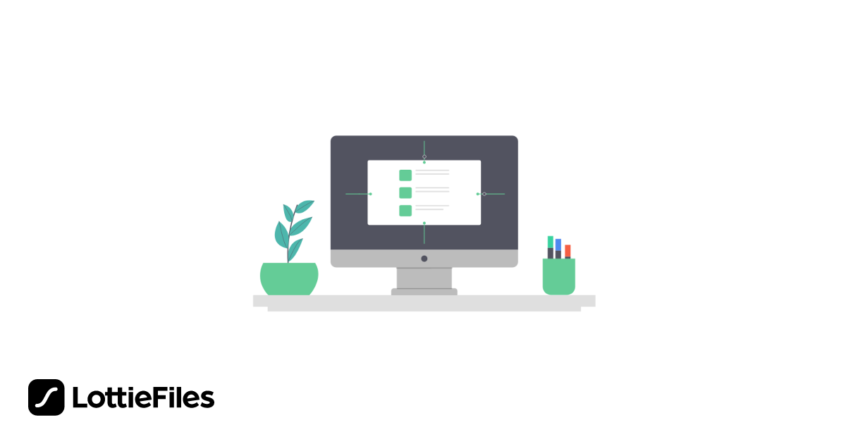 Free Computer Editing Animation by Andy Parker | LottieFiles