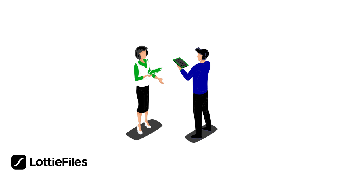 Free Conversation Animation by Shalini | LottieFiles