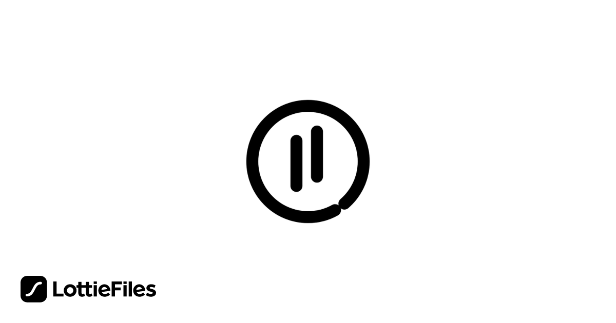 Free Play & Pause Animation by Mohamad | LottieFiles