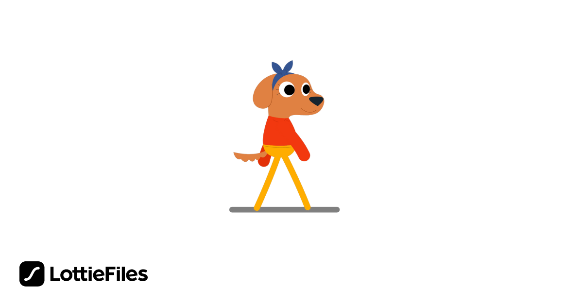 Free Walking Tommy Animation by Bashir | LottieFiles