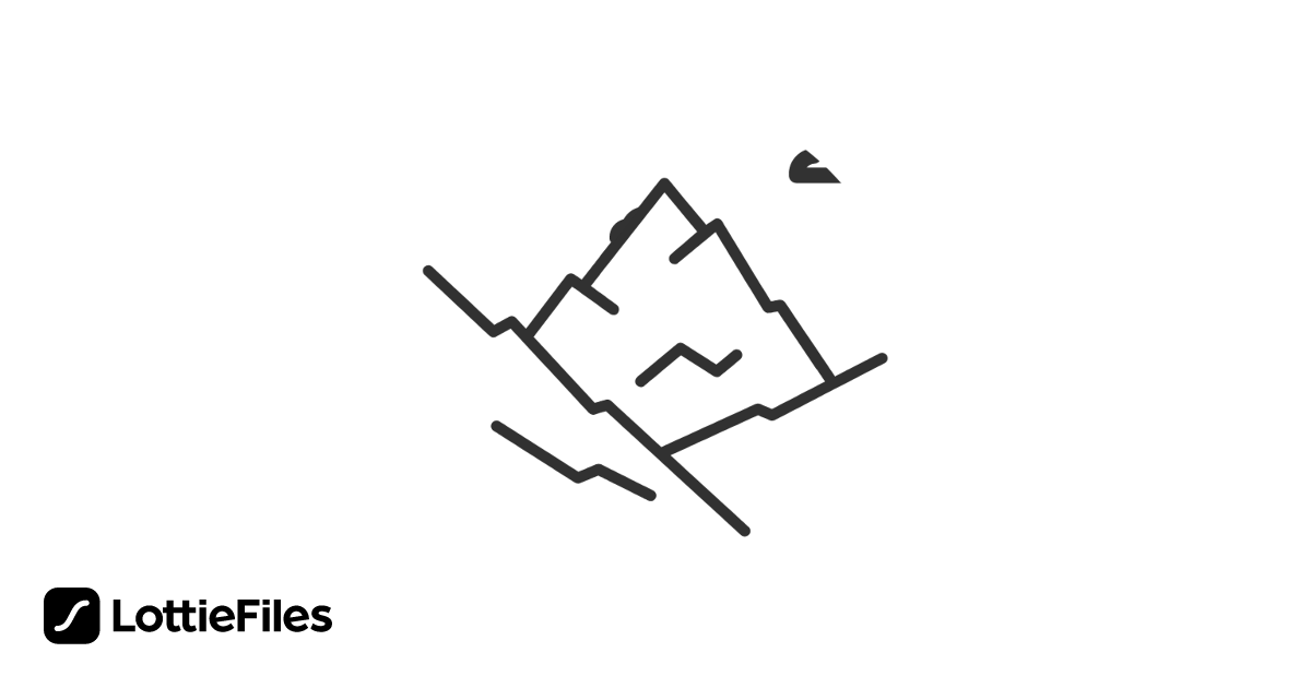 Free Mountain Icon (No Background) Animation by Lisandro Suarez Poch ...