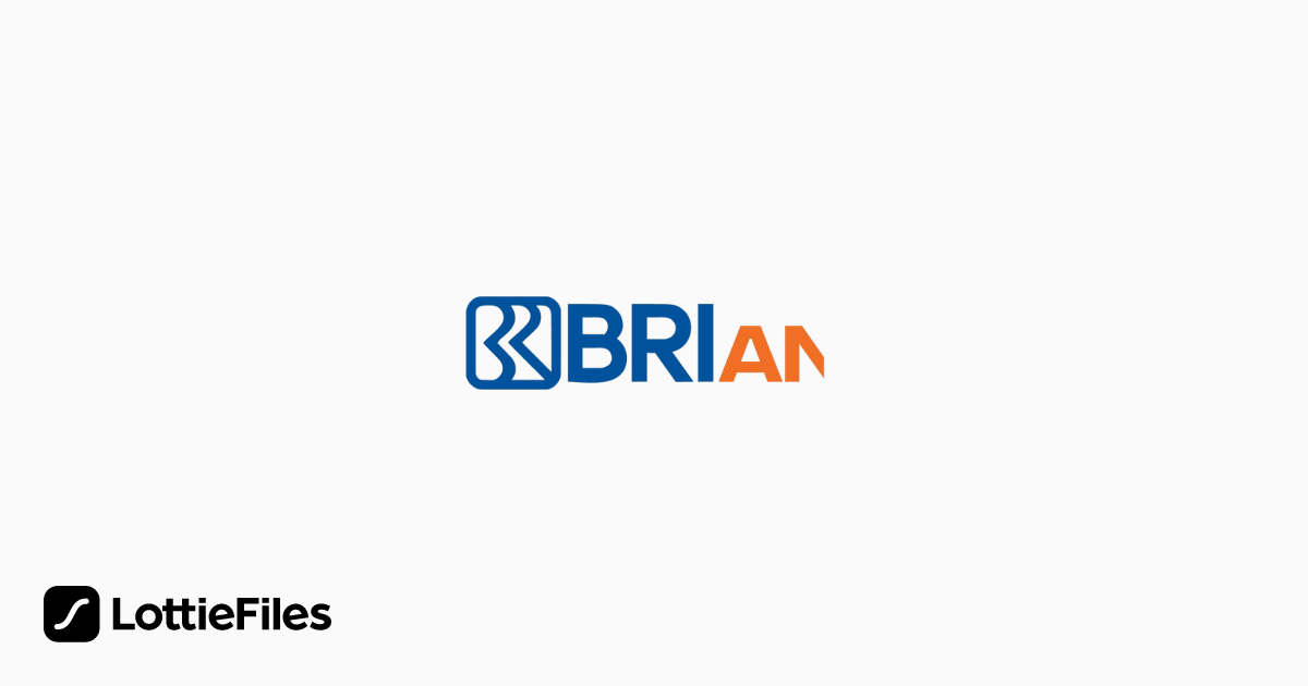 Free BRIan Logo Animation by Muhammad Rizqi | LottieFiles