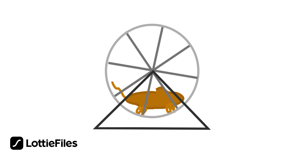 Free Hamster Wheel Animation by Tropendoktor | LottieFiles
