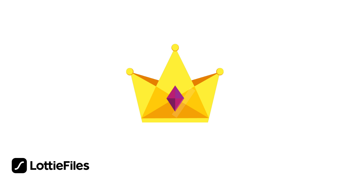 Free Crown Animation by Mehboob | LottieFiles