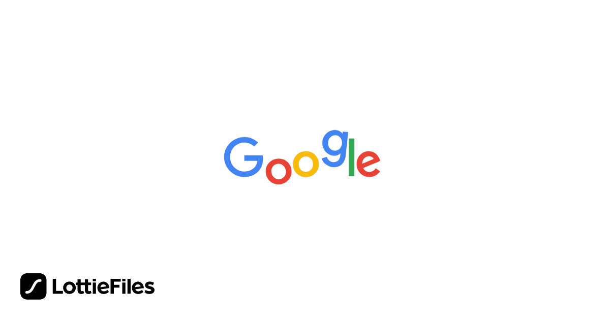 Free Remix of Google Logo Animation Animation by Abdul Latif | LottieFiles