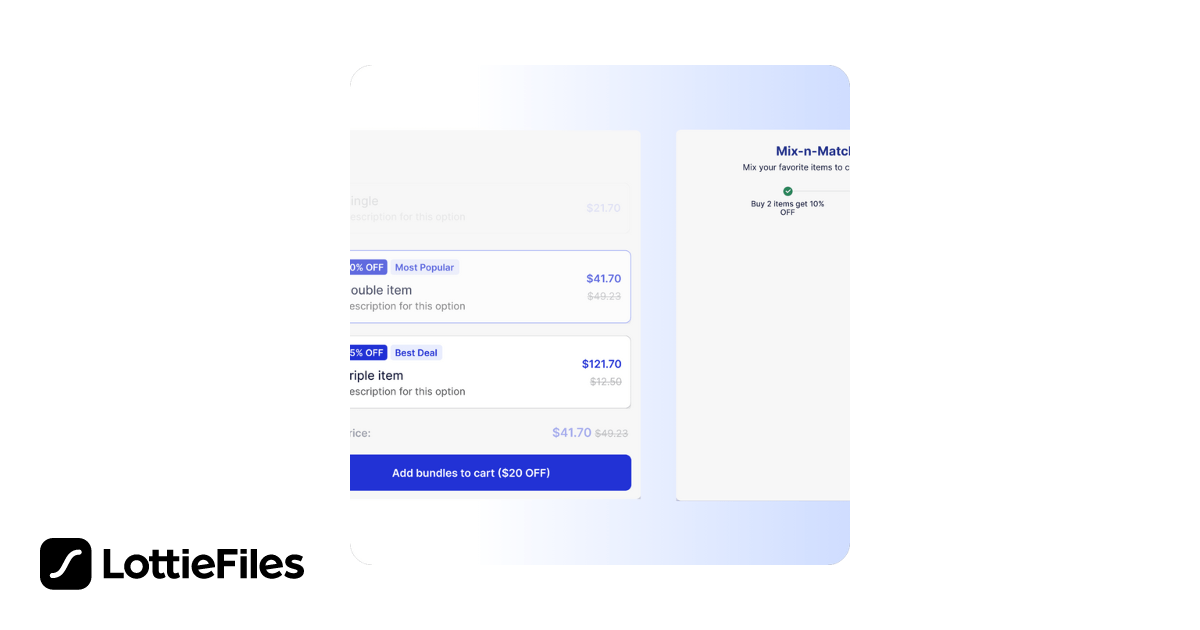 Free bundle Animation by Dan | LottieFiles