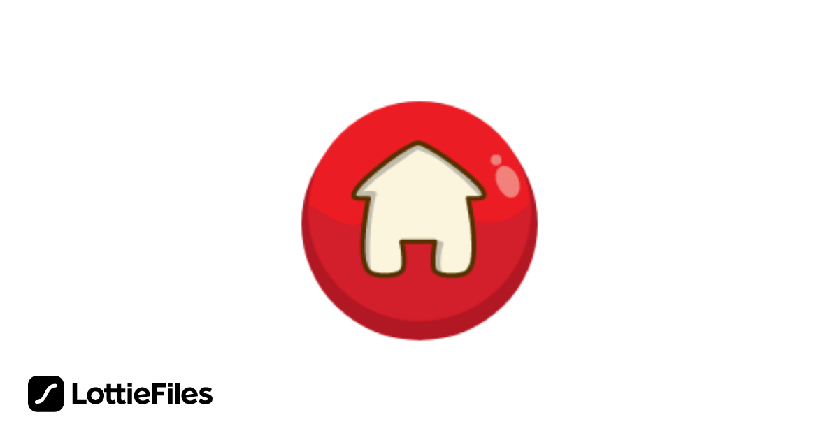 Free Home Button Animation by Muhamad Ilham | LottieFiles