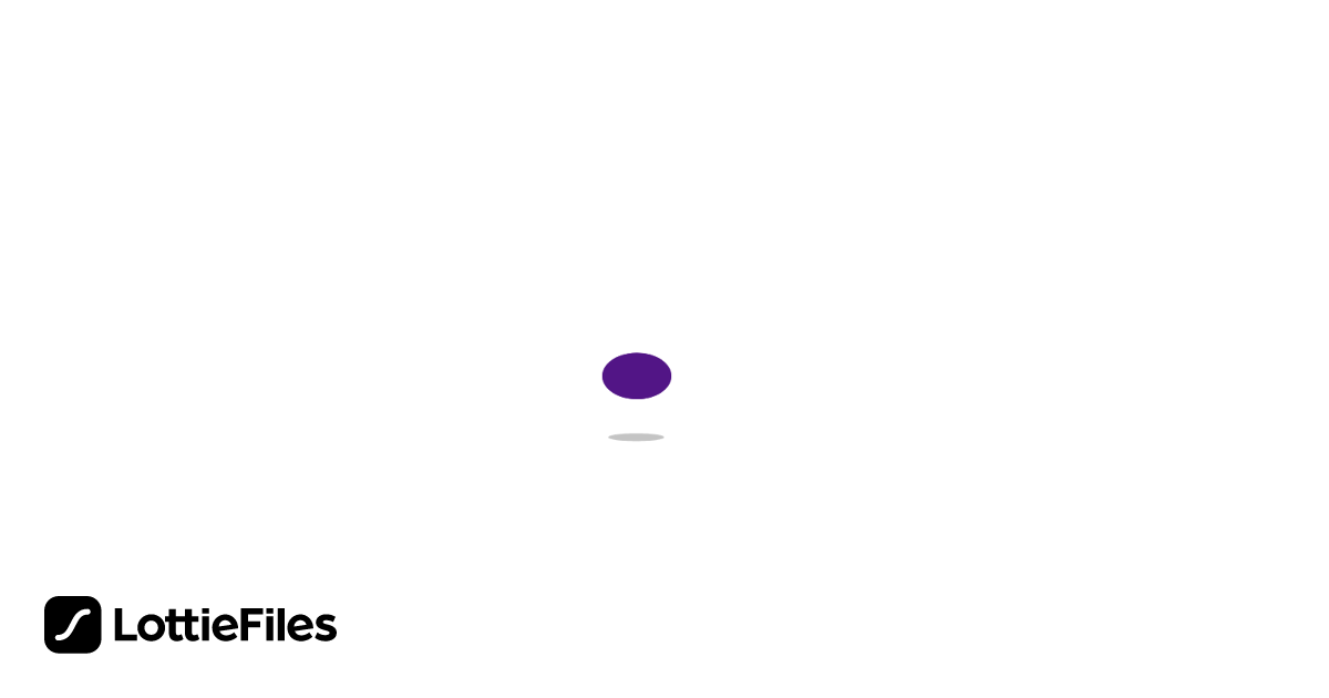 Free Bouncing Ball - Sample Animation by Joli Bee | LottieFiles