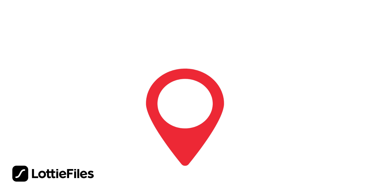 Free Location Pin Lottie Animation Animation by SM Rony | LottieFiles
