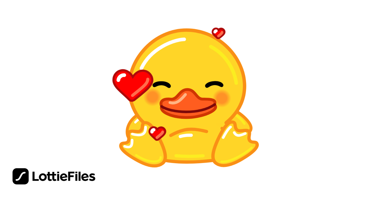 Free loveduck Animation by tibsow | LottieFiles