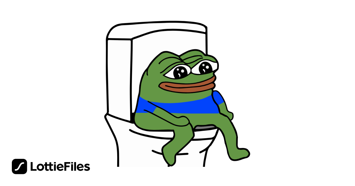 Free pepe poo poo Animation by Egor Kaliuzhniy | LottieFiles