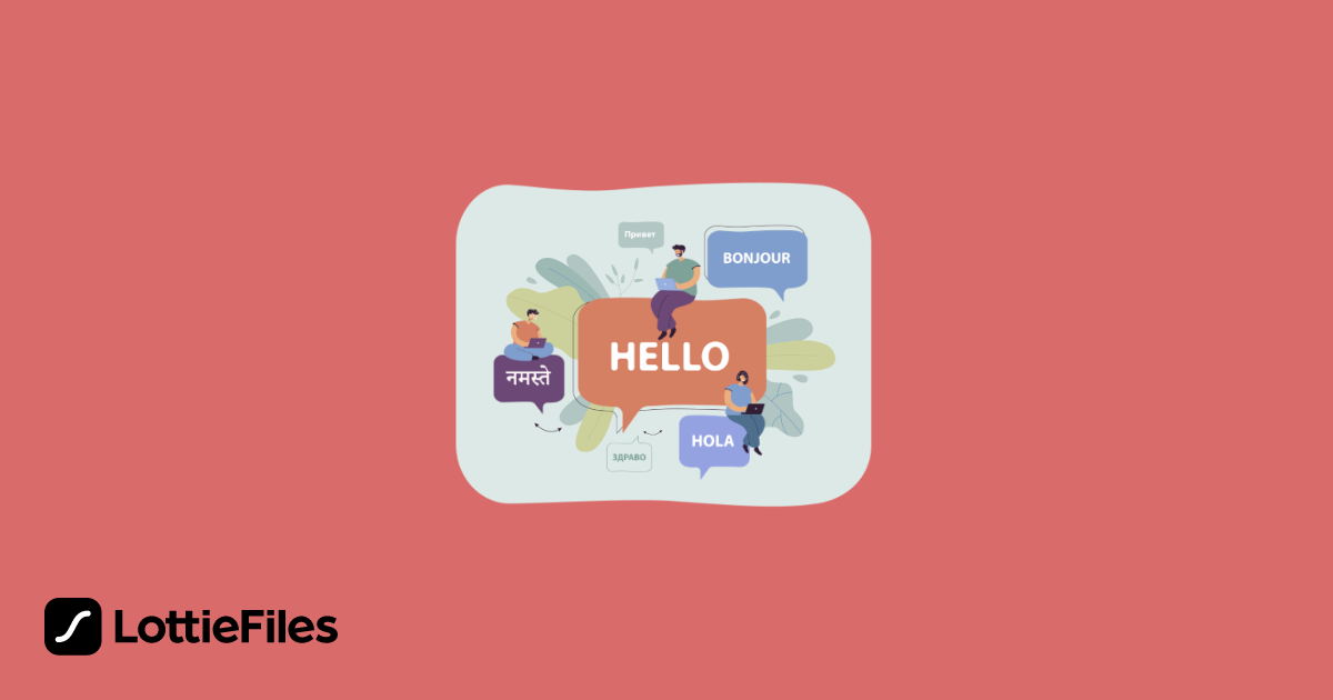 Free People Communicating Animation by Kanishk Deshwal | LottieFiles