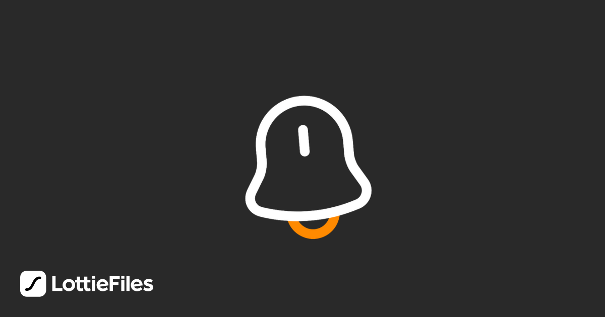 Free Bell icon Animation Animation by Aravinda Upadhya | LottieFiles