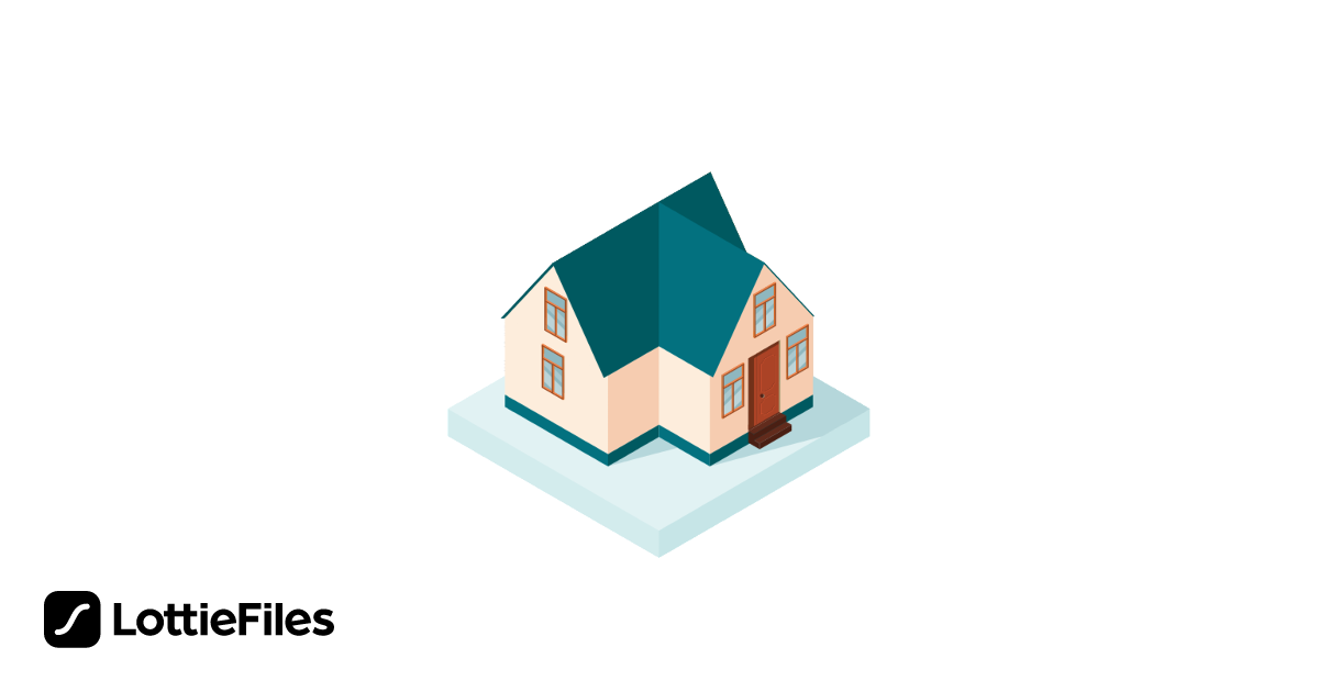 Free House Construction Animation by True North | LottieFiles