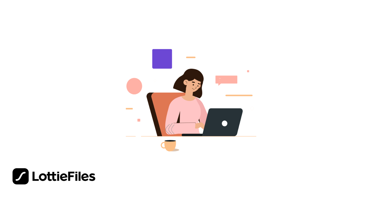 Free Customer Representative Animation by Muhammad Ali | LottieFiles