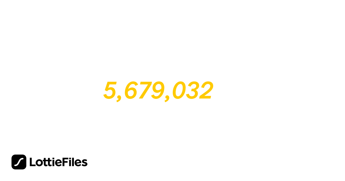 Free Accident Count Animation by Megan Thompson | LottieFiles