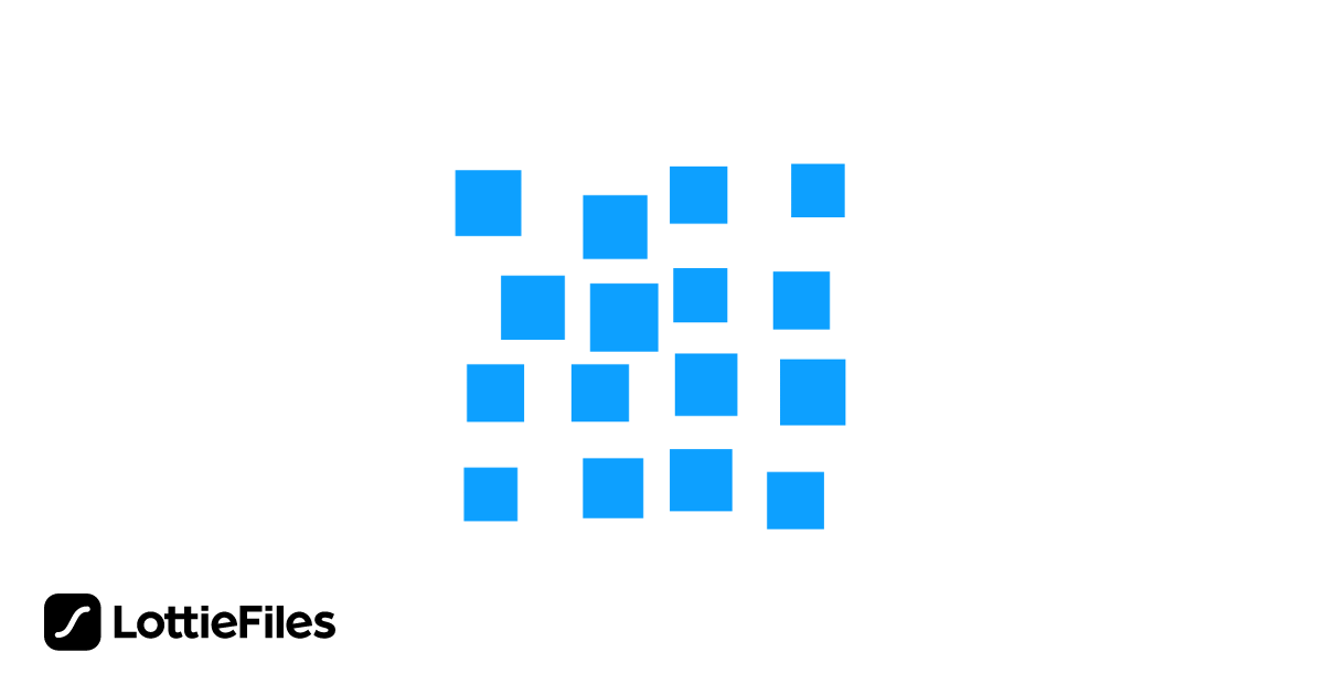 Free Loading Fragmented Square Animation by Vincenzo Imbimbo | LottieFiles