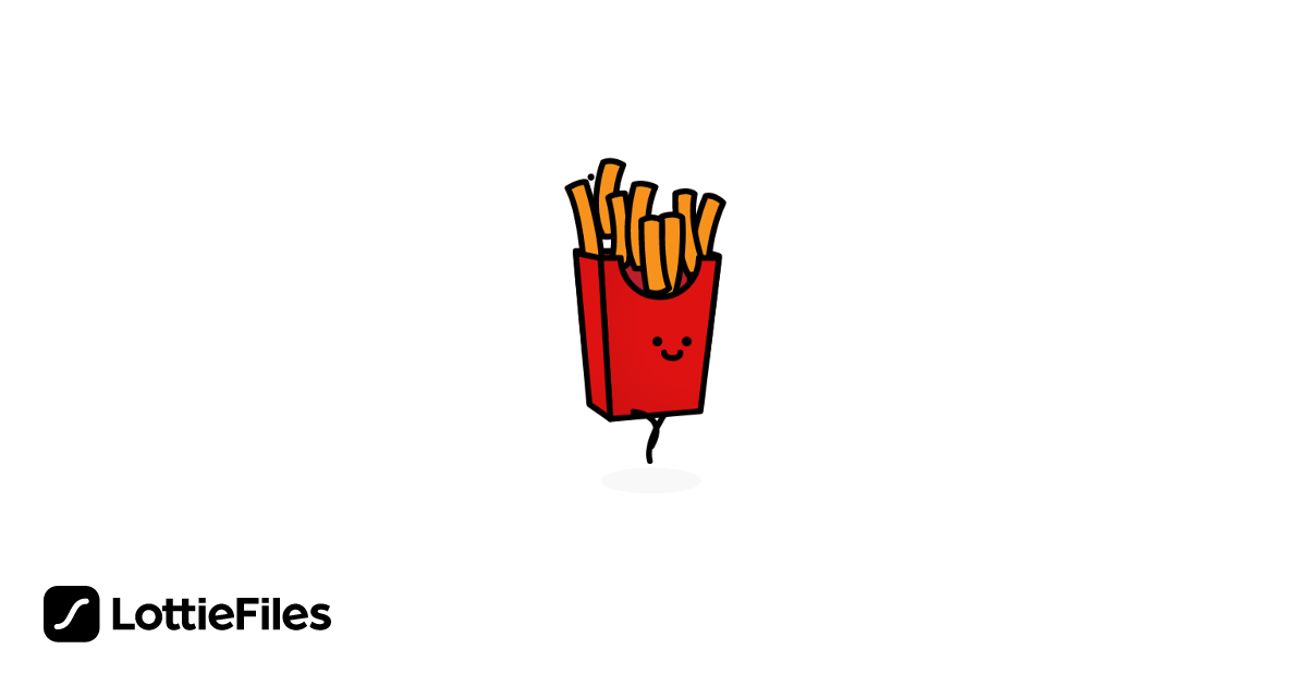 Free French Fries Animation by Jeffrey Christopher | LottieFiles