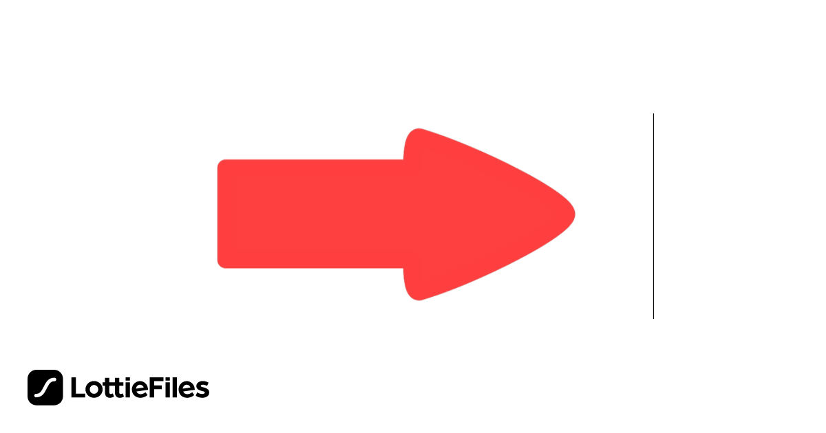 Free red arrow Animation by Marc | LottieFiles