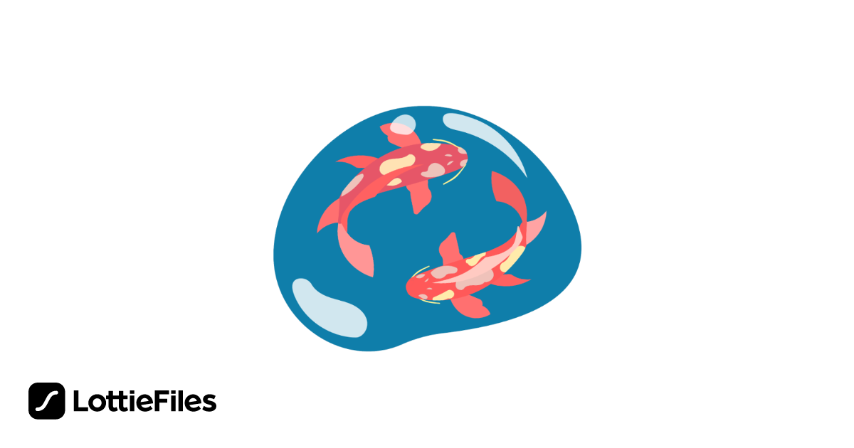 Free Koi Fish Loading Animation Animation by selin | LottieFiles