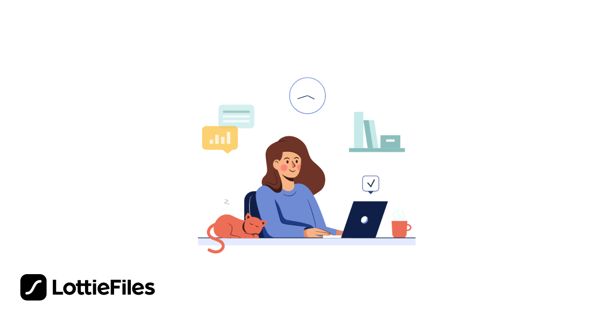 Free Freelancer working Animation by Addyel | LottieFiles