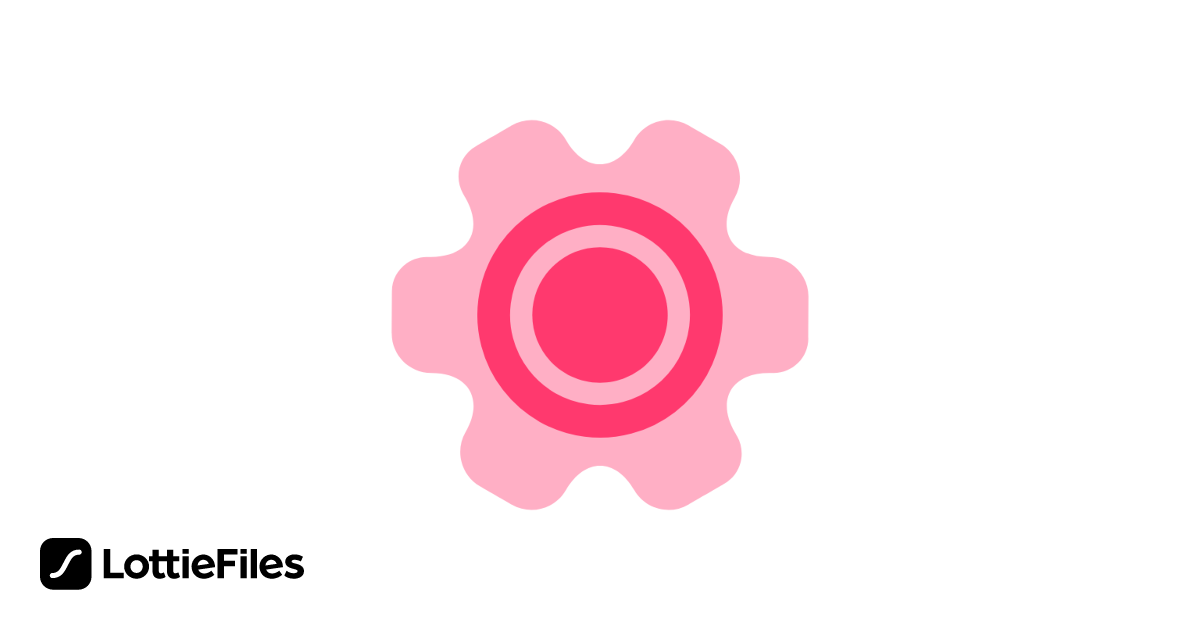Free Settings Animation by Nidhin Joseph | LottieFiles