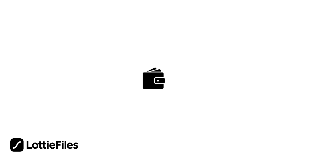 Free Wallet Animation by LottieFiles | LottieFiles