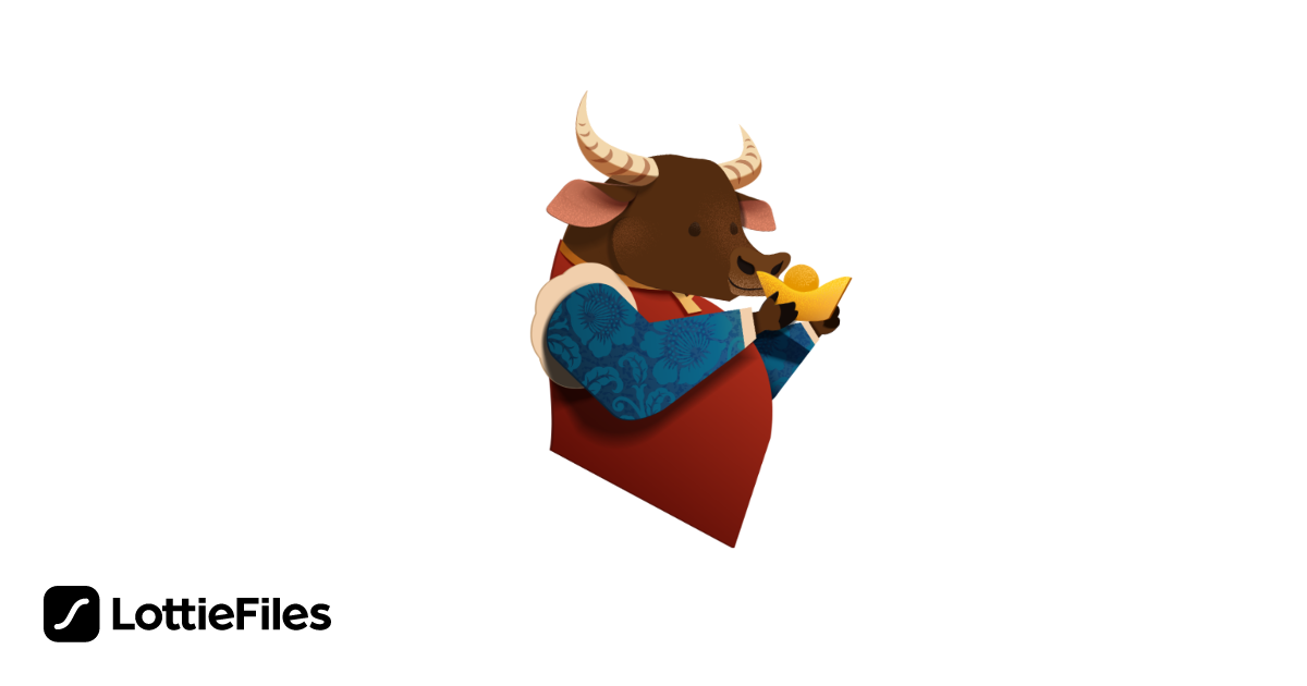 Free bull money Animation by Hanz Wang | LottieFiles