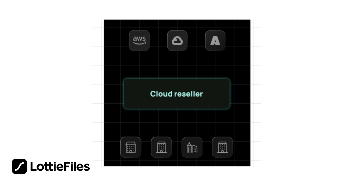 Free Cloud reseller Animation by Weblodge | LottieFiles