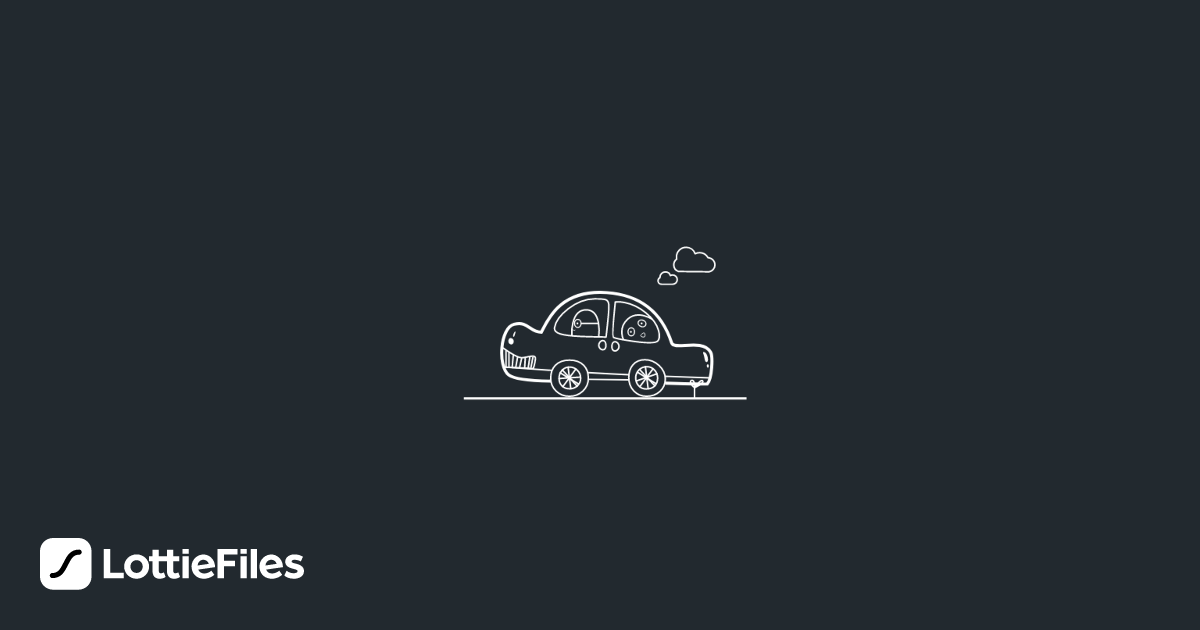Free Moving car Animation by Michelle Gao | LottieFiles