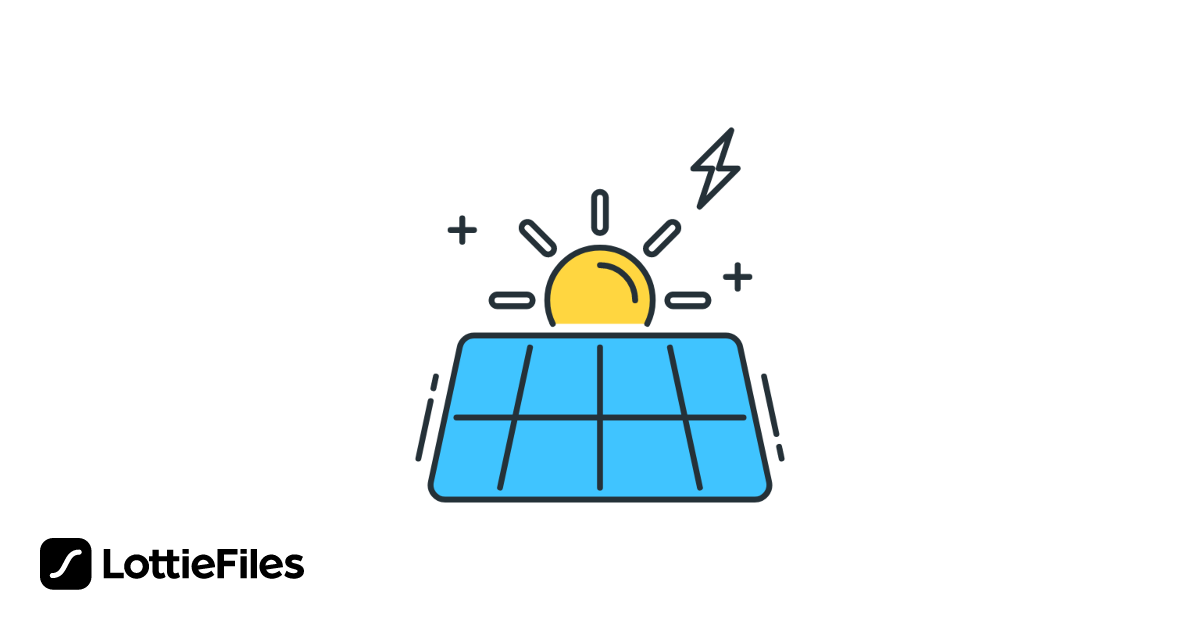 Free Solar Sun Power Animation Animation by Divyesh 8D | LottieFiles