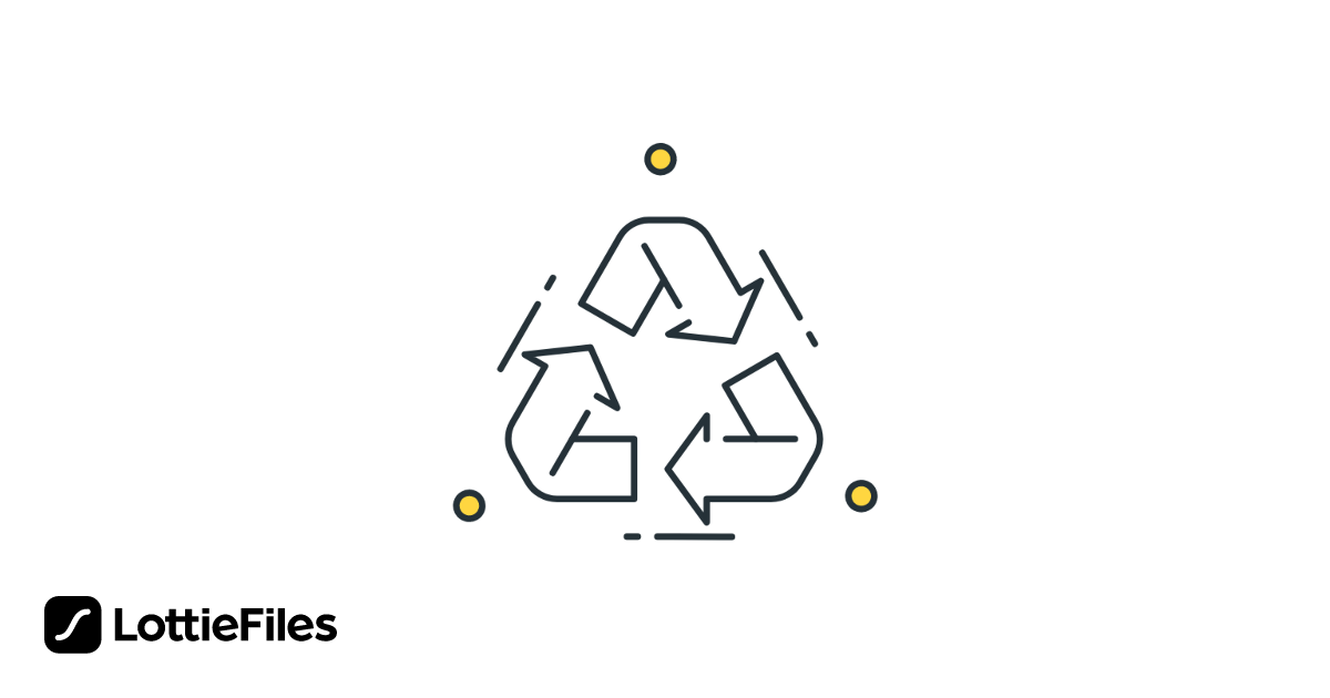 Free Recycle Process Animetion Animation by Divyesh 8D | LottieFiles