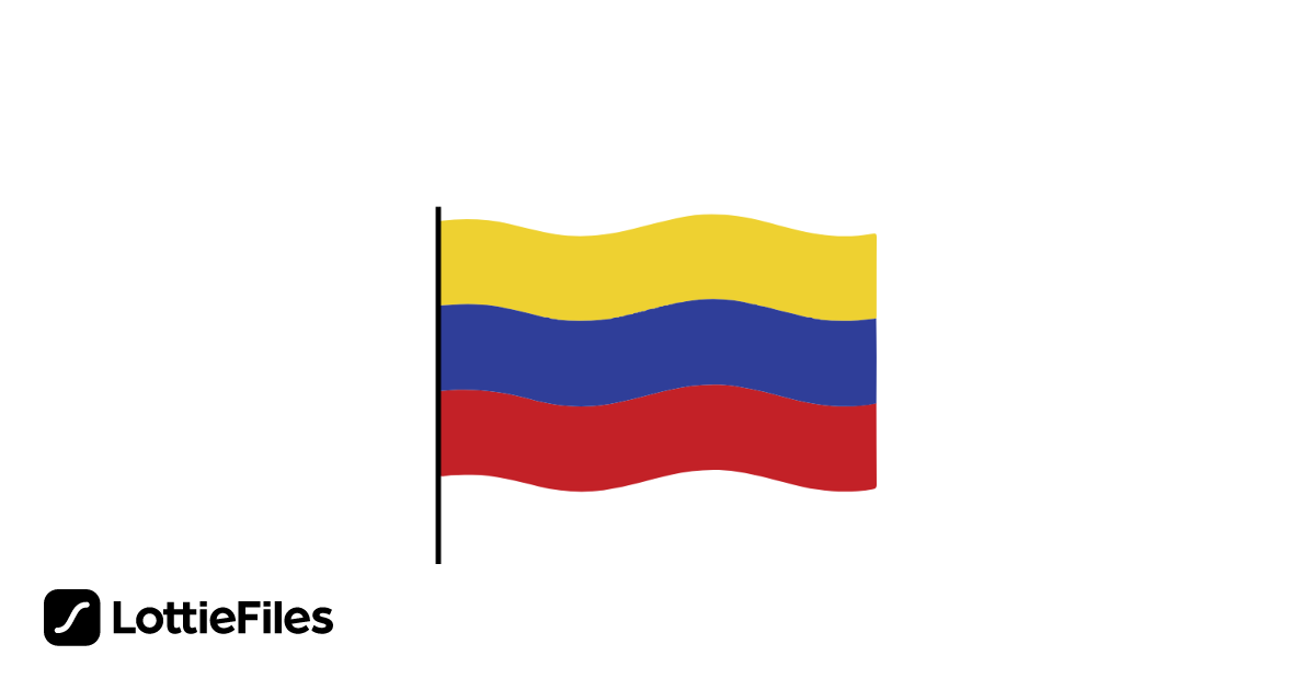 Free Venezuela flag Lottie JSON animation Animation by Weblodge ...