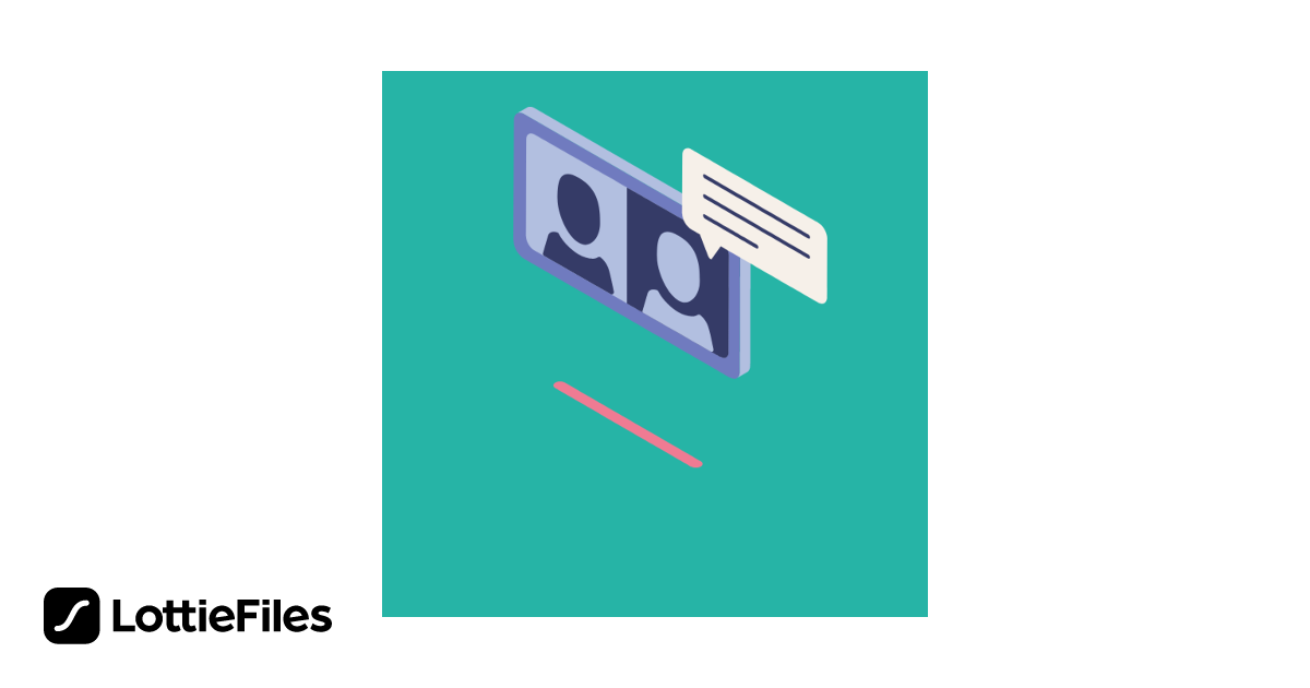 Free Videocall Animation by Sebastian Moncada Londoño | LottieFiles