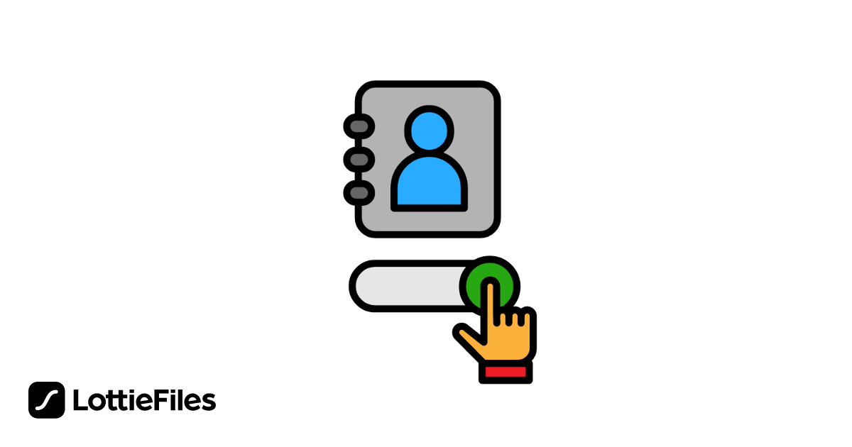 Free Access to contacts Animation by LottieFiles | LottieFiles