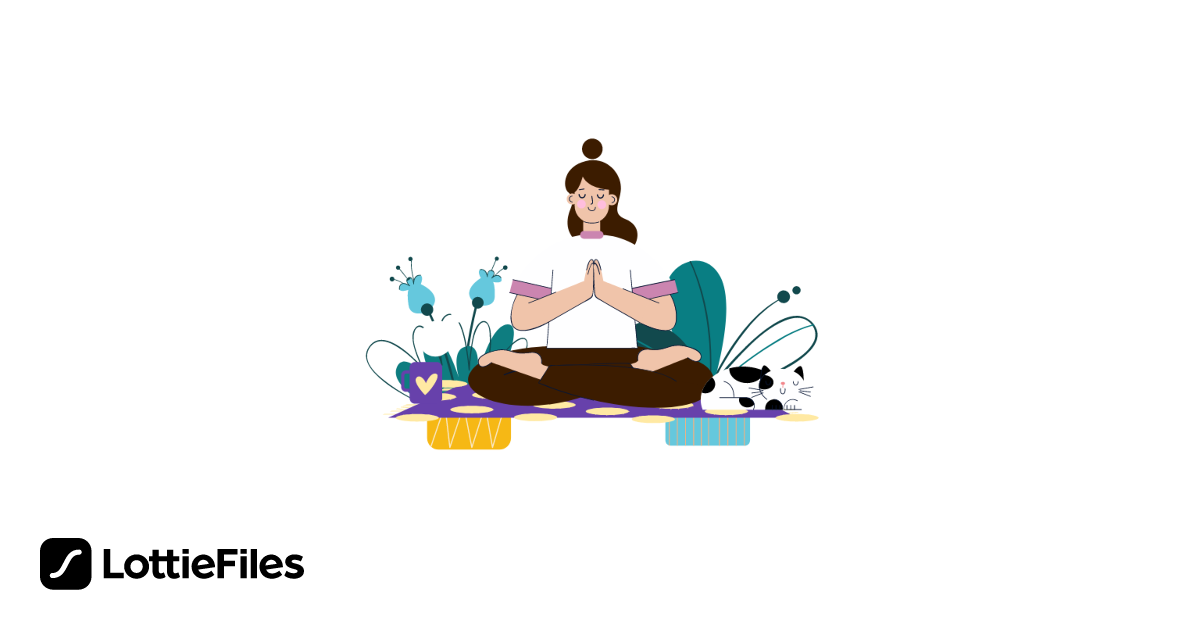 Free Paz e Yoga Animation by Gabriel | LottieFiles