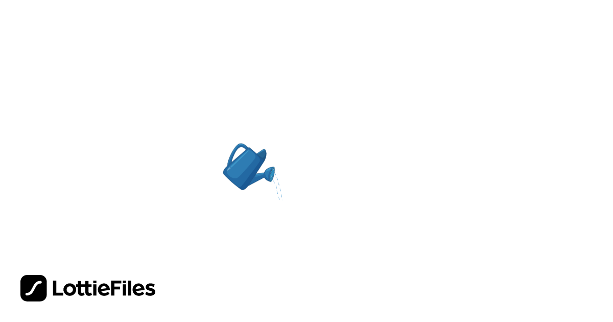 Free Watering Animation by Lua | LottieFiles