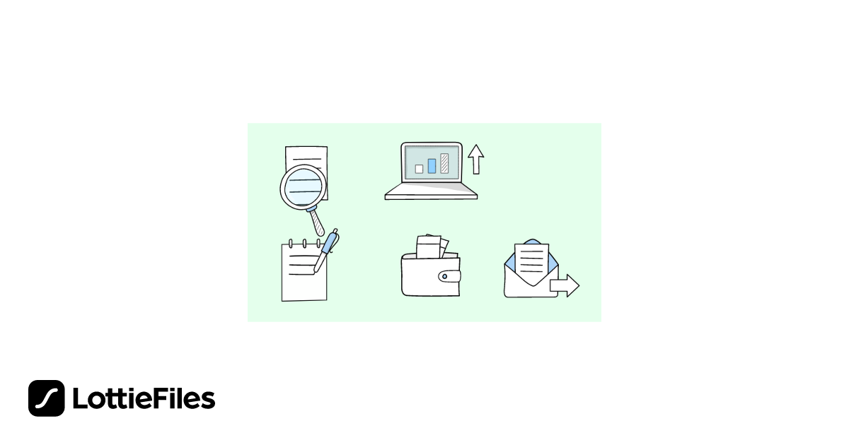 Free Icons Lottie animation for Web and App Animation by Vitalii ...