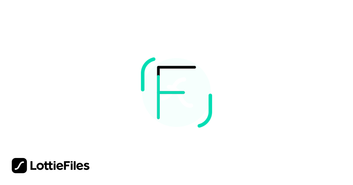 Free F alphabet icon Lottie JSON animation Animation by Weblodge ...