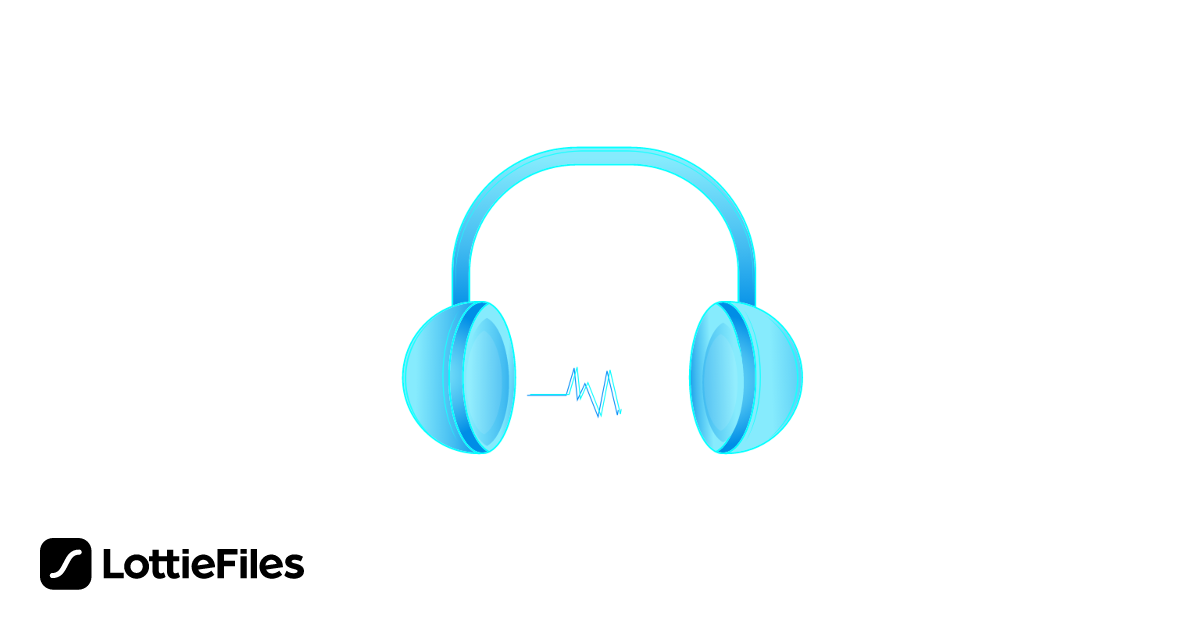 Free Headphone Animation by Manoj Kumar | LottieFiles
